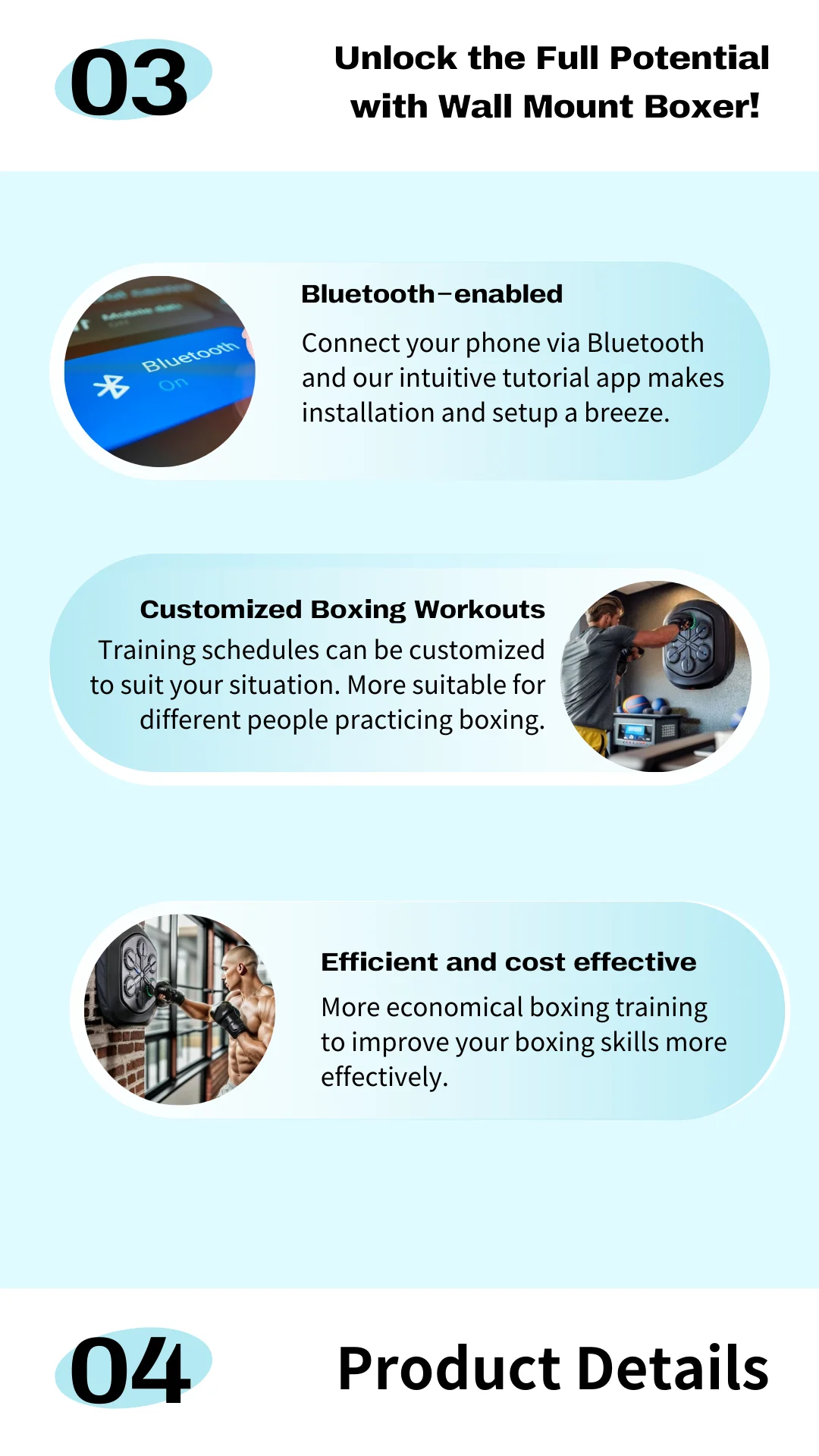 Wall Mount Boxing Music Machine