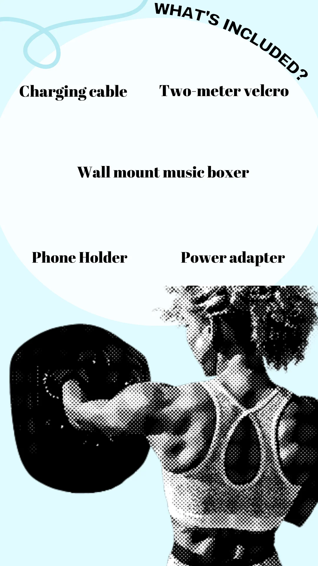 Wall Mount Boxing Music Machine